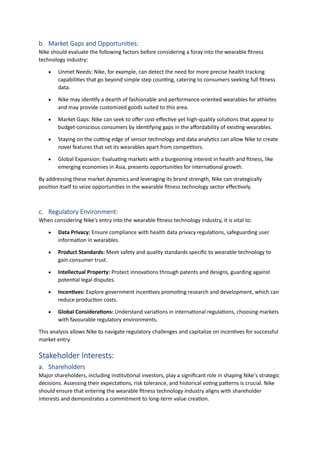 Nike: Strategic Analysis, Synthesis & Recommendations | PDF
