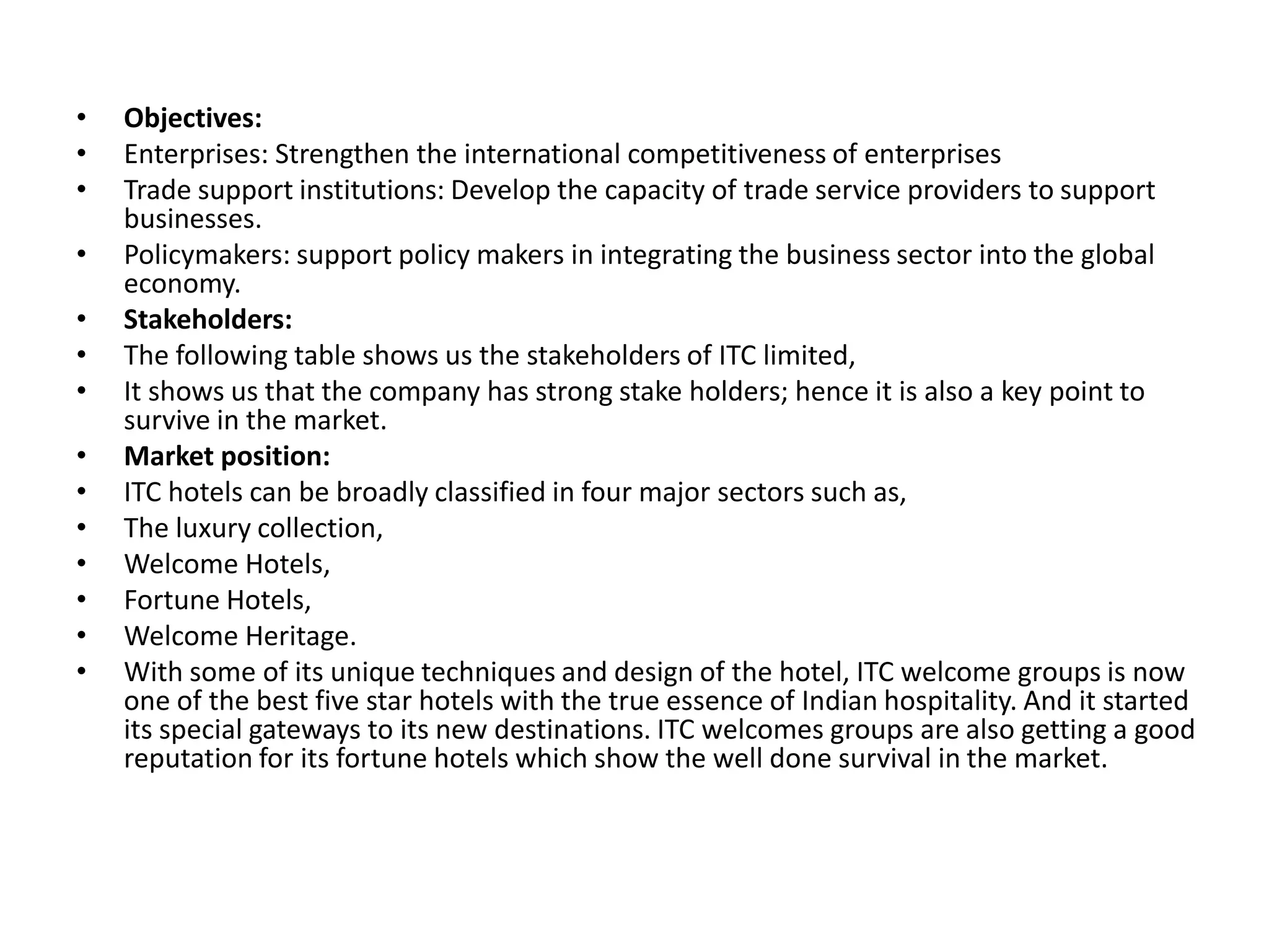 Strategic analysis of ITC Ltd using various tools | PPTX