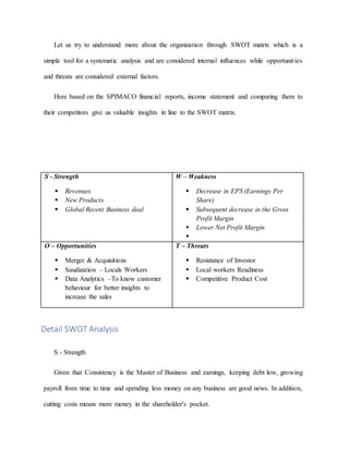 Strategic assignment v1 | PDF