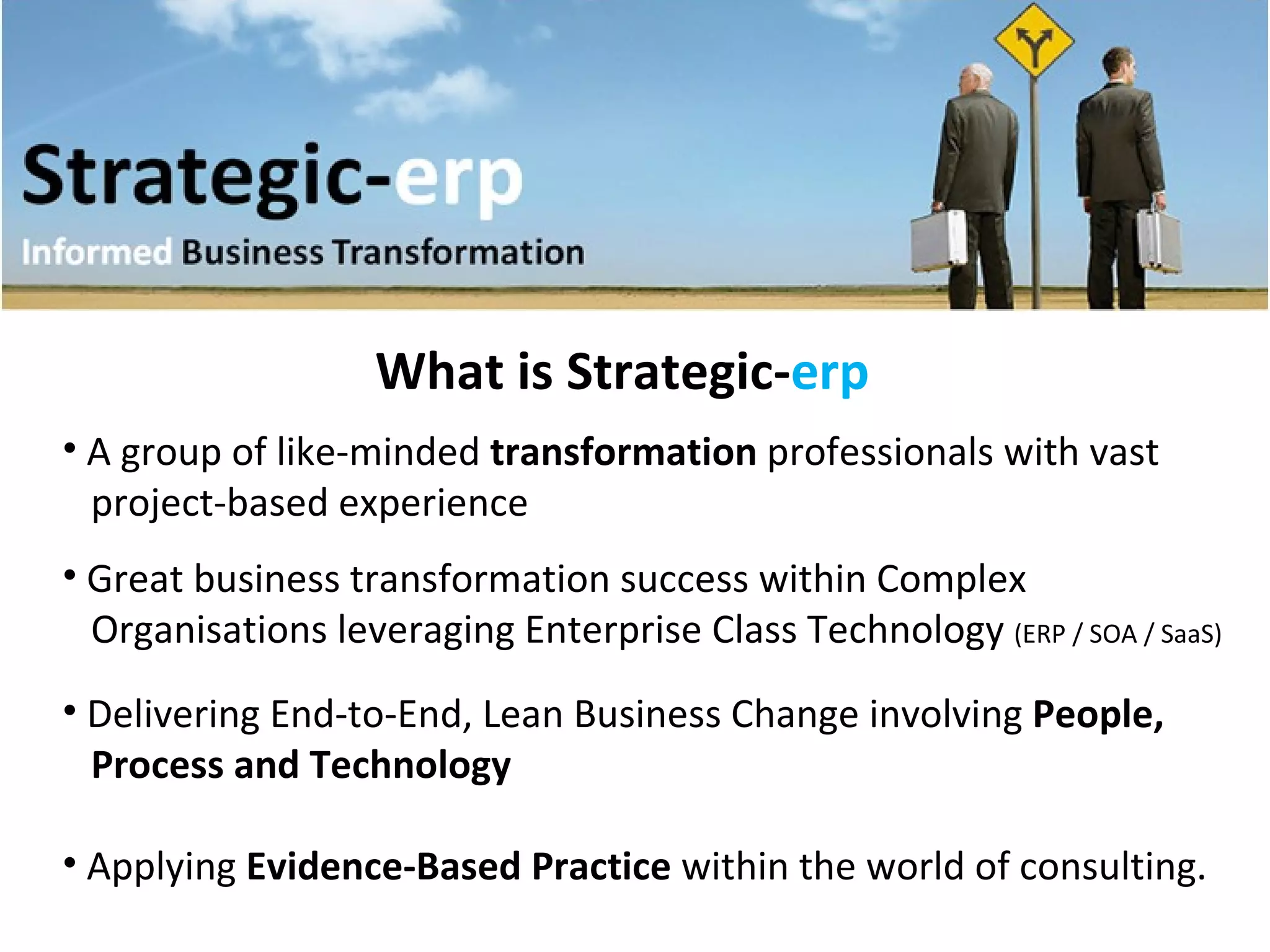 Strategic Basics The Art Of The Possible | PPT