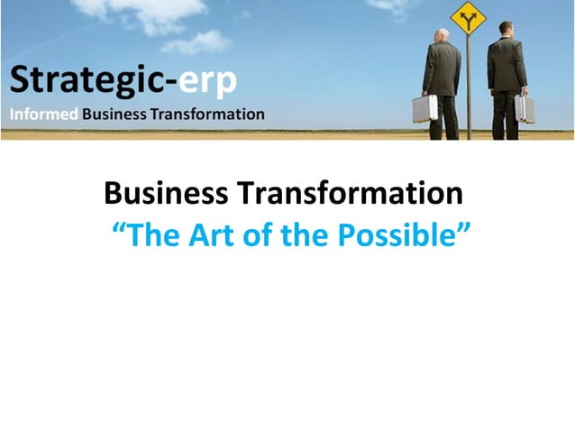 Strategic Basics The Art Of The Possible | PPT