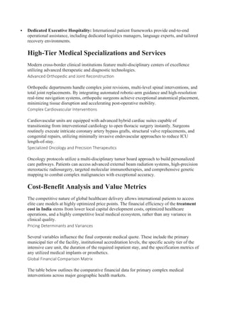 Strategic Guide to Global Healthcare and Medical Tourism | DOCX