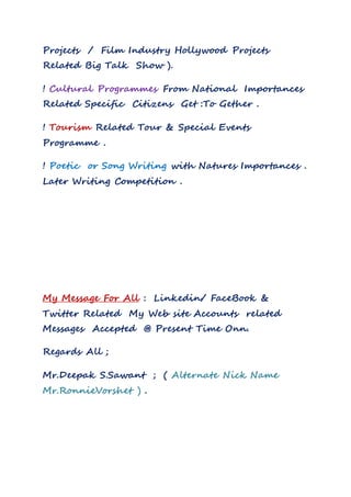 ^^ Strategic business plan for me to suceed in special events . later ...