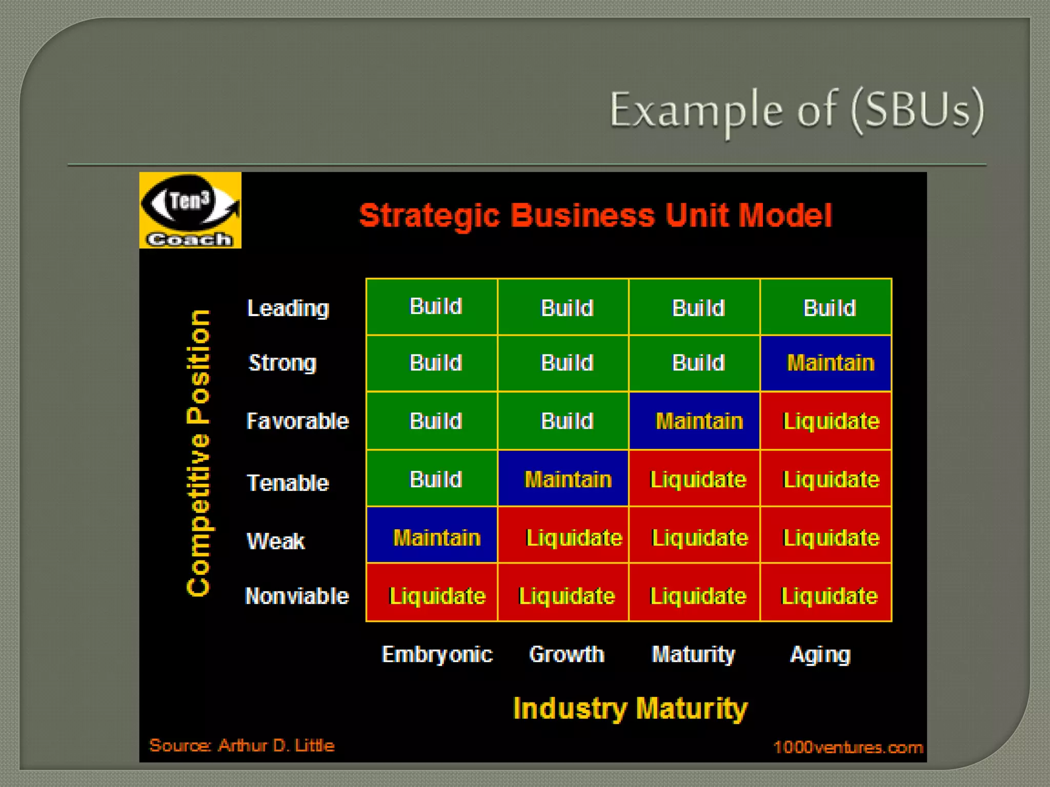 Strategic business unit | PPTX