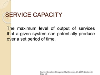 Strategic capacity planning | PPTX
