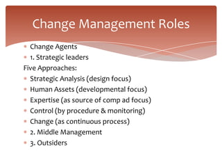 Strategic change | PPTX