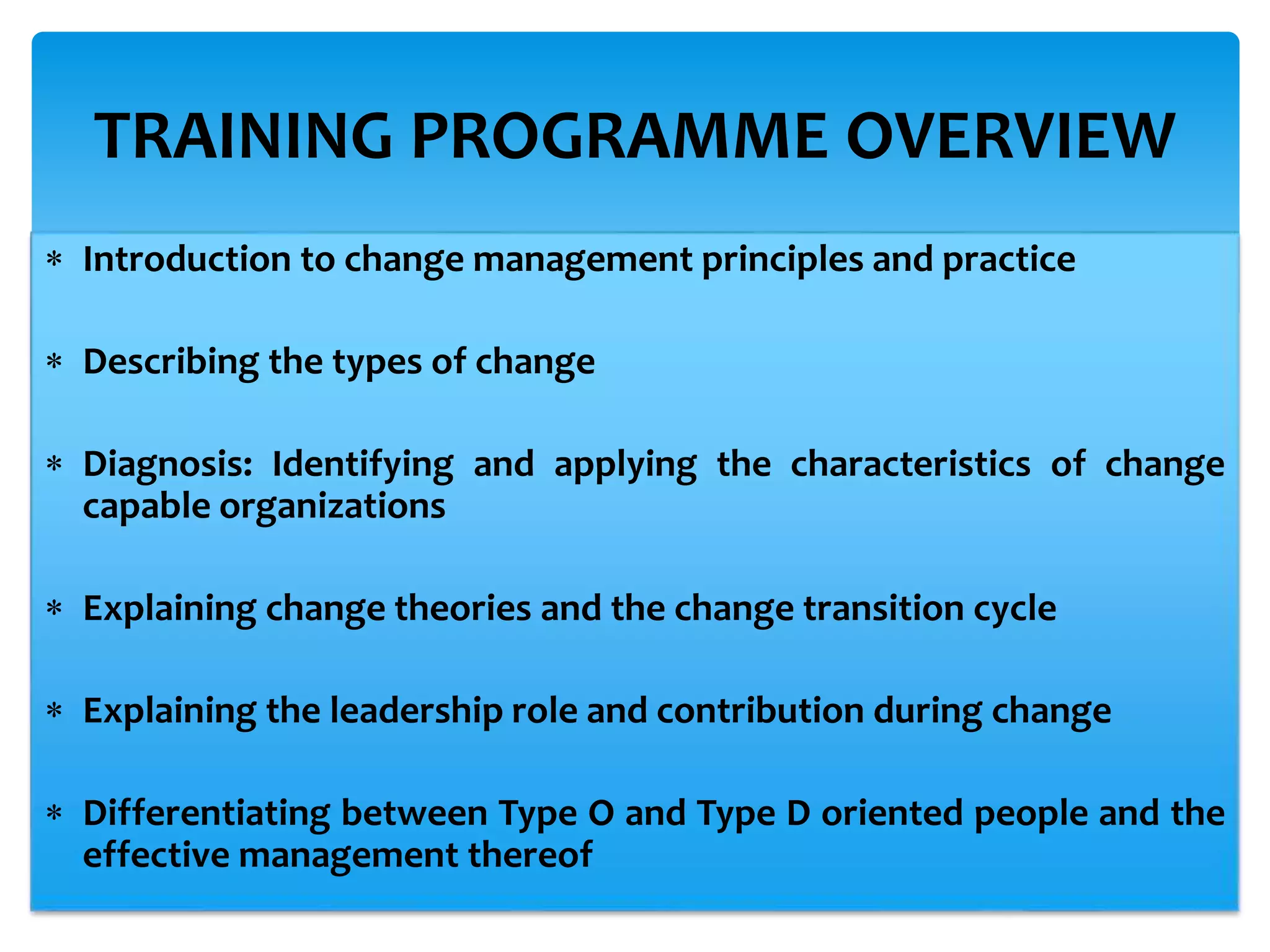 Strategic change management – processes and methods | PPTX