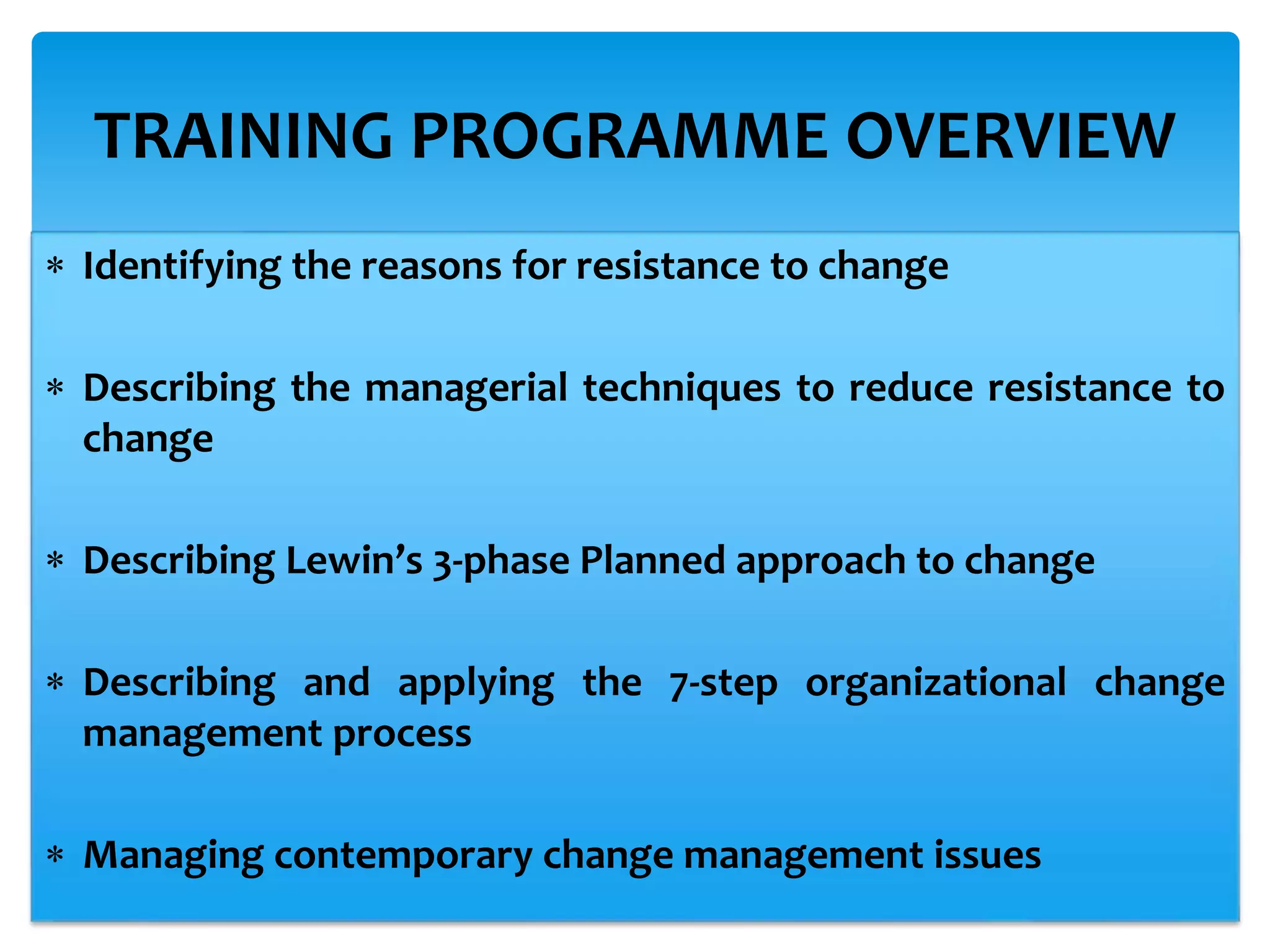 Strategic change management – processes and methods | PPTX