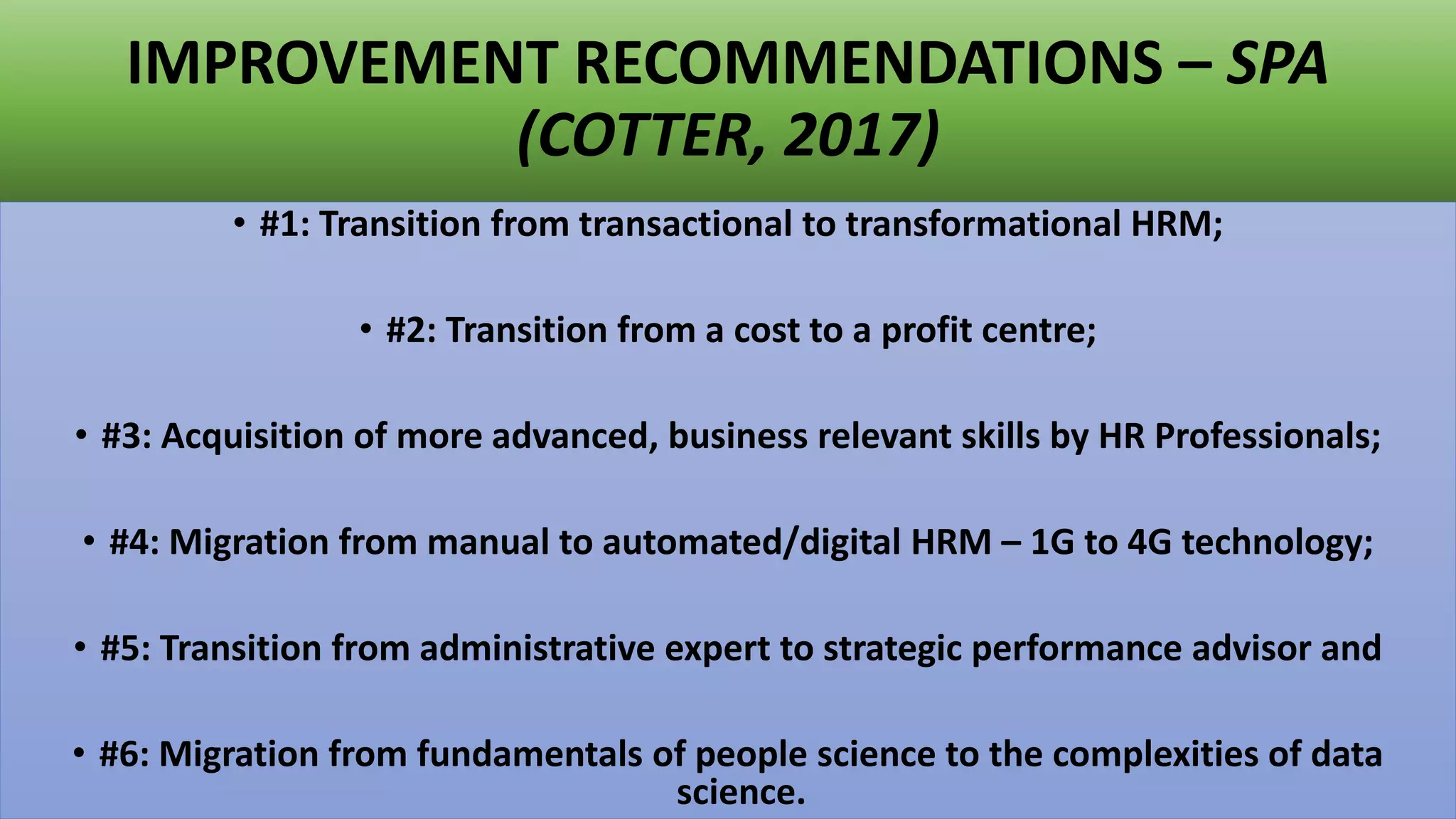 Strategic Change Management in Human Resources Management (HRM ...