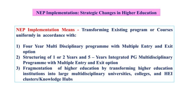STRATEGIC_CHANGE_IMPLEMENTATION OF NEP -2020.pptx