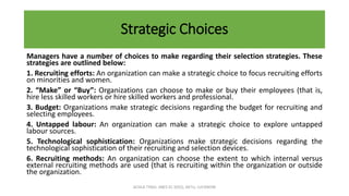 Strategic Choice | PPTX