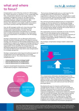 Strategic Compensation | PDF