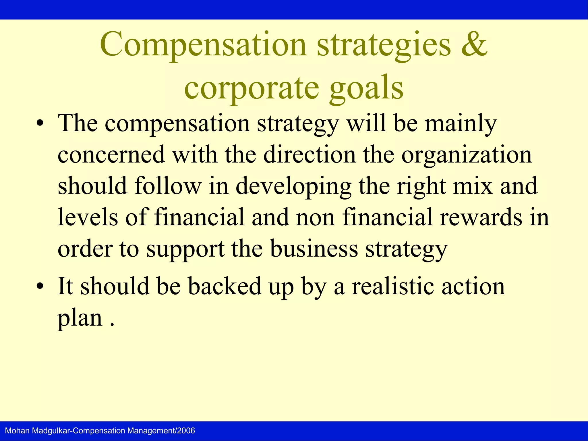 Strategic compensation policies.ppt
