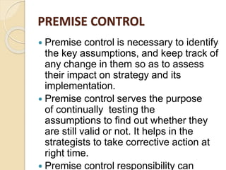 Strategic control | PPTX