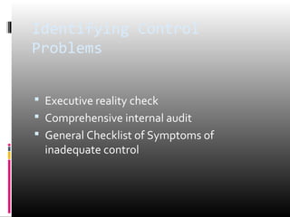 Strategic control systems | PPT