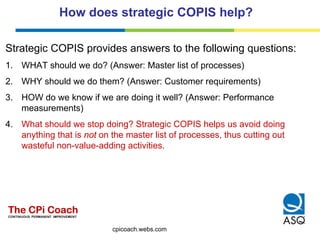 Strategic copis workshop presentation | PDF
