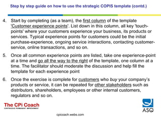 Strategic copis workshop presentation | PDF