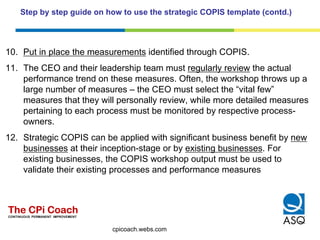 Strategic copis workshop presentation | PDF