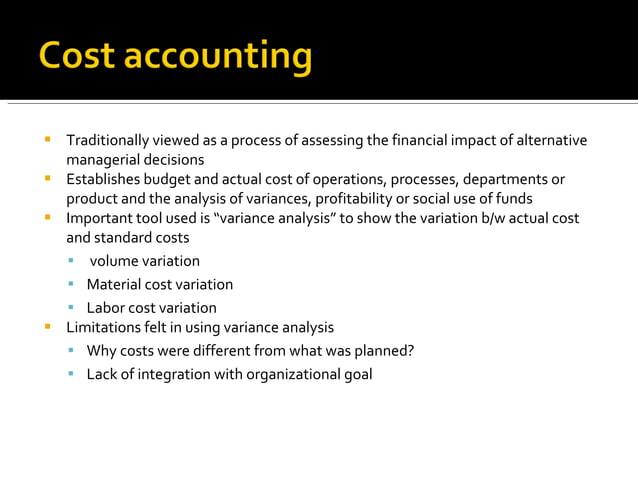 Strategic Cost Management | PPT