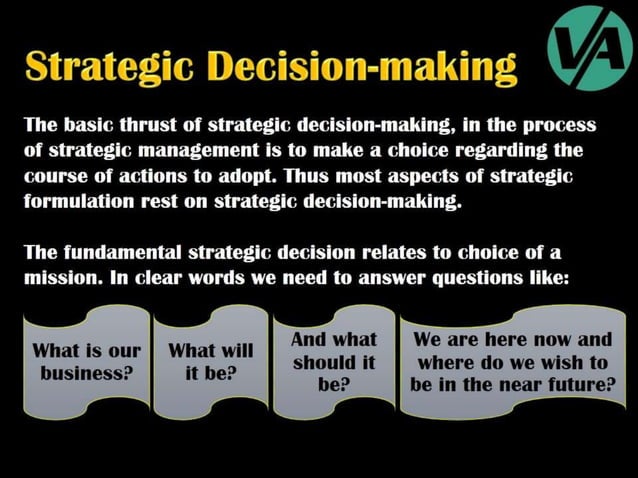 Strategic Decision-Making | PPTX