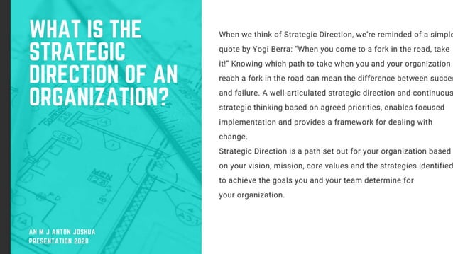 Strategic direction in organisation design | PPT