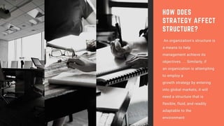 Strategic direction in organisation design | PPT