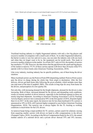 Strategic Dispatching System Design for Truckload Transportation | PDF ...