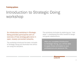 Strategic Doing Overview | PDF