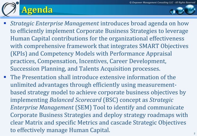 Strategic Enterprise Management | PPT