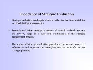 Strategicevaluation | PPT