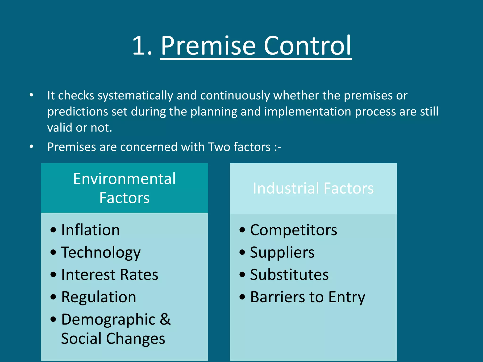 Strategic evaluation and control | PPTX