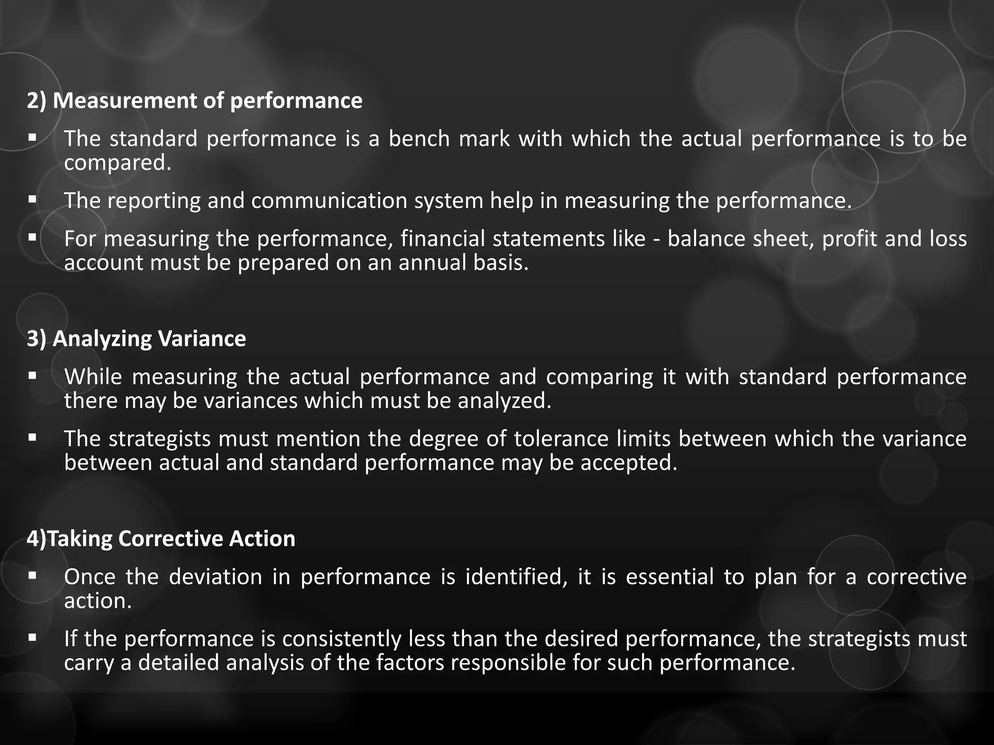Strategic evaluation & control | PPTX
