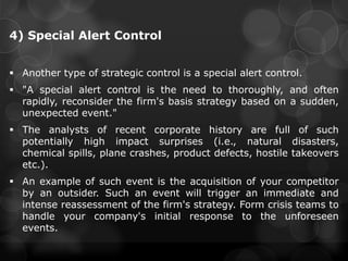Strategic evaluation control | PPT