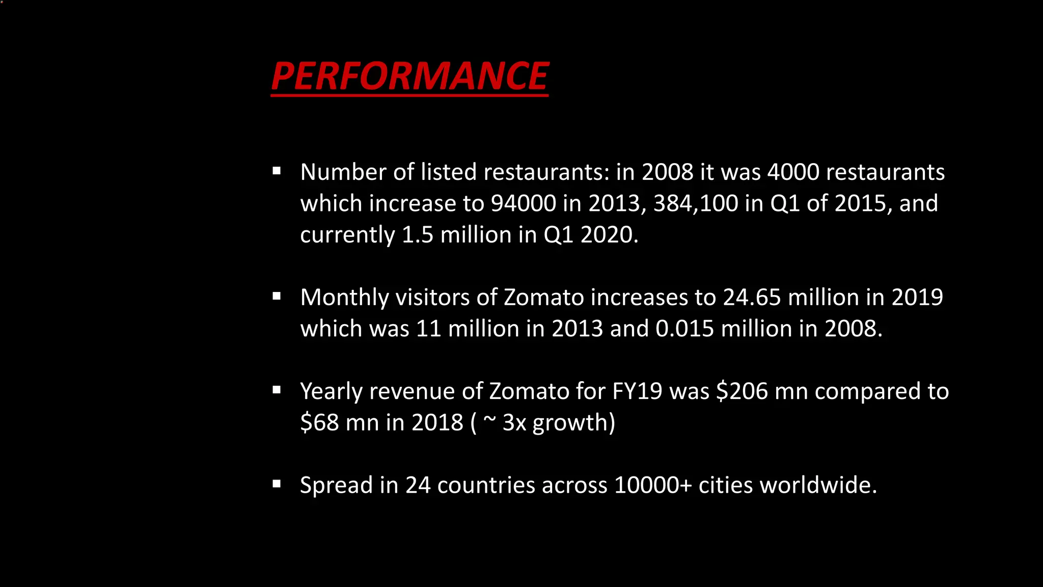 Zomato Presentation for Strategic Management | PPTX