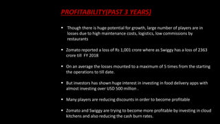 Understanding Zomato and its business model | PPTX