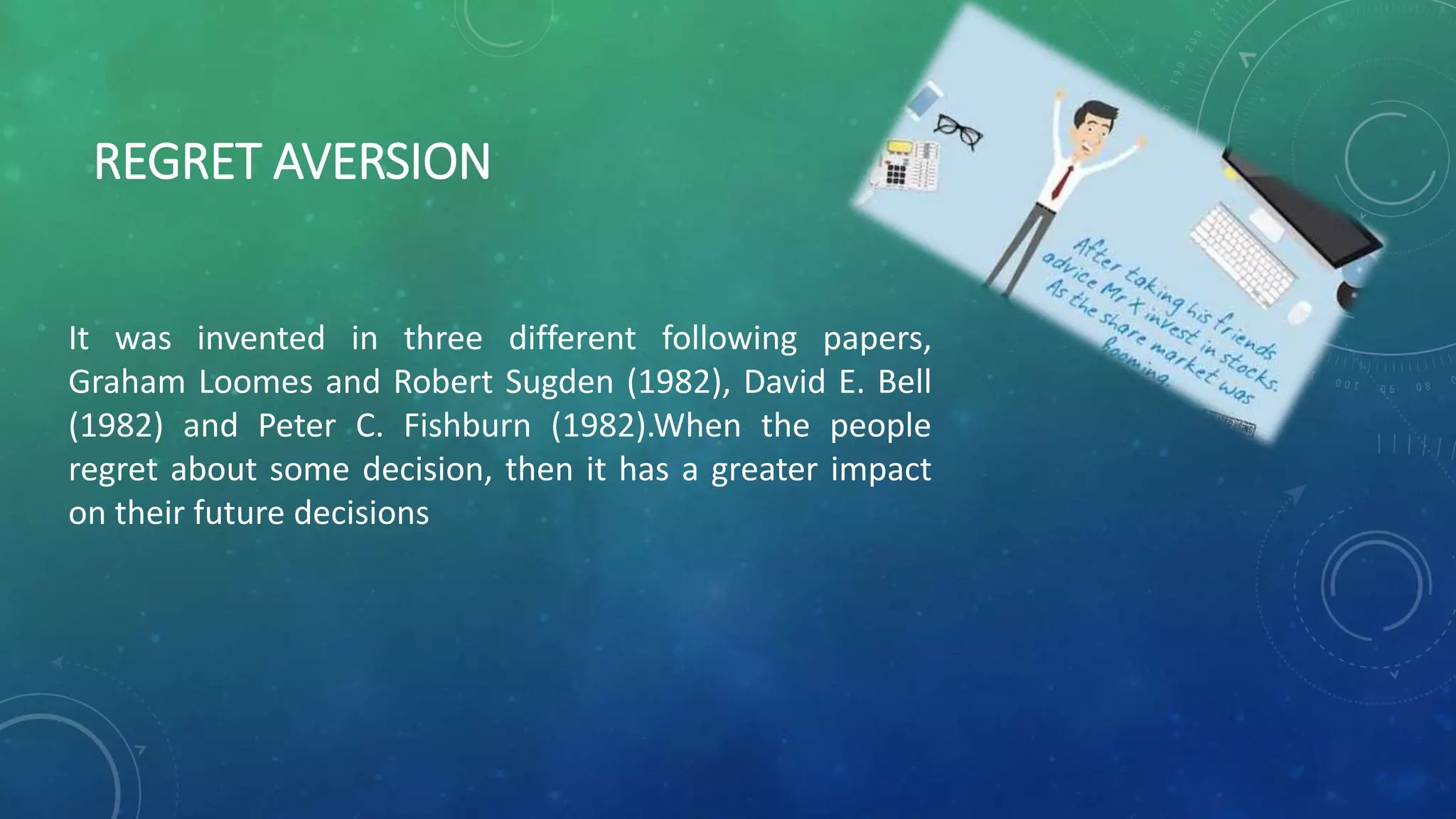 Impact of Behavioral Biases on Investor's Decision | PPTX