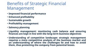 Strategic Financial Management - Overview.PPTX