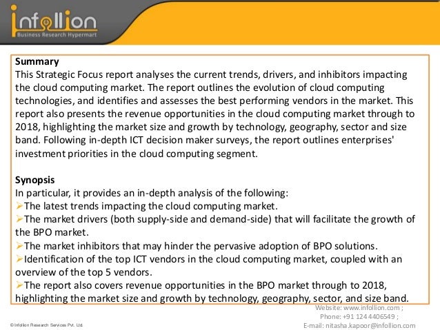 Strategic Focus Report – Cloud Computing : Technology and Market Trends ...