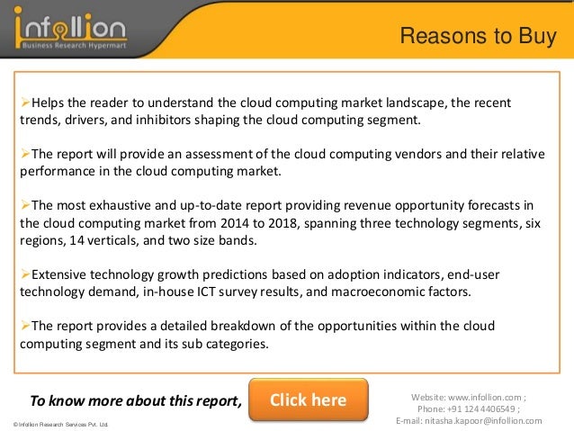 Strategic Focus Report – Cloud Computing : Technology and Market Trends ...
