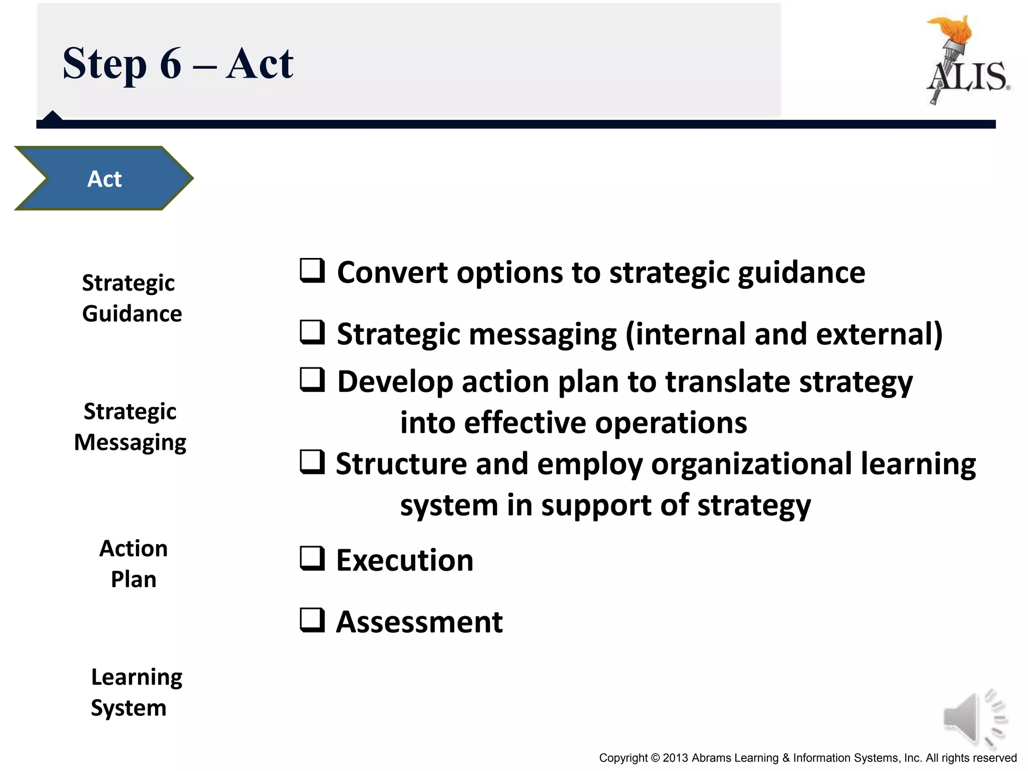 Strategic foresight and scenario based planning | PPTX