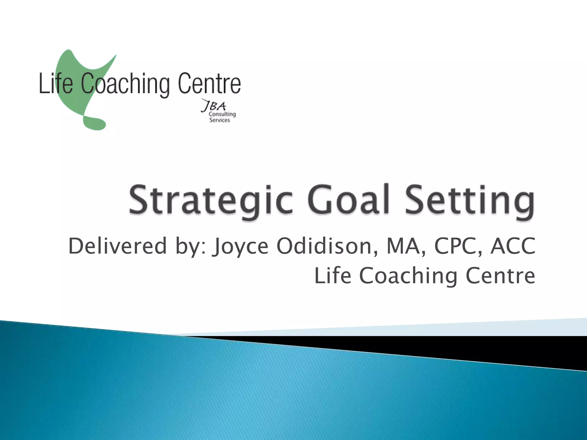 Strategic Goal Setting | PPTX