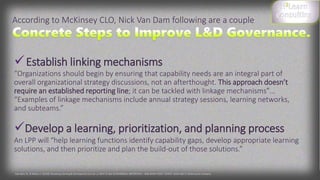 Strategic Governance : A [Disruptive] Framework for Enterprise Learning Solutions Management | PPTX