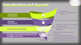 Strategic Governance : A [Disruptive] Framework for Enterprise Learning ...