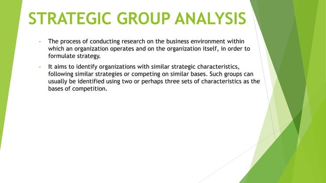 Strategic group analysis and positioning | PPTX | Business ...