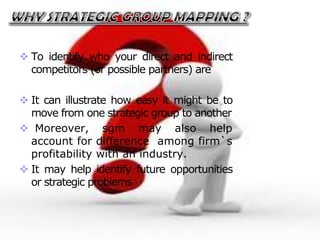 Strategic group mapping | PPTX