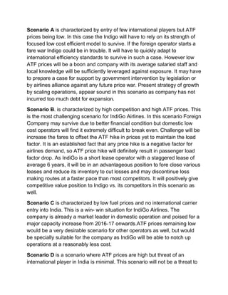 Strategic growth analysis indi go airlines | PDF | Air Travel | Travel Type