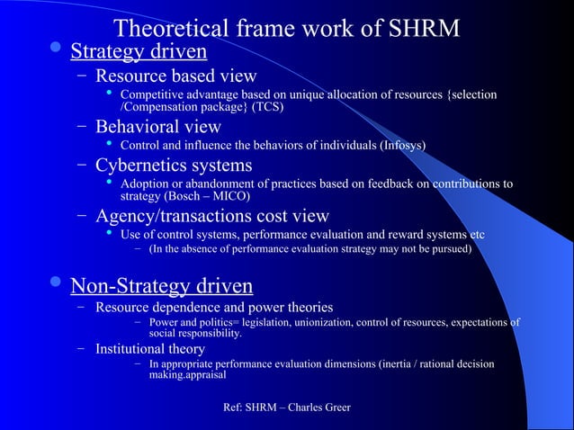 Strategic HRM.ppt about human resource management strategy, strategy | PPT