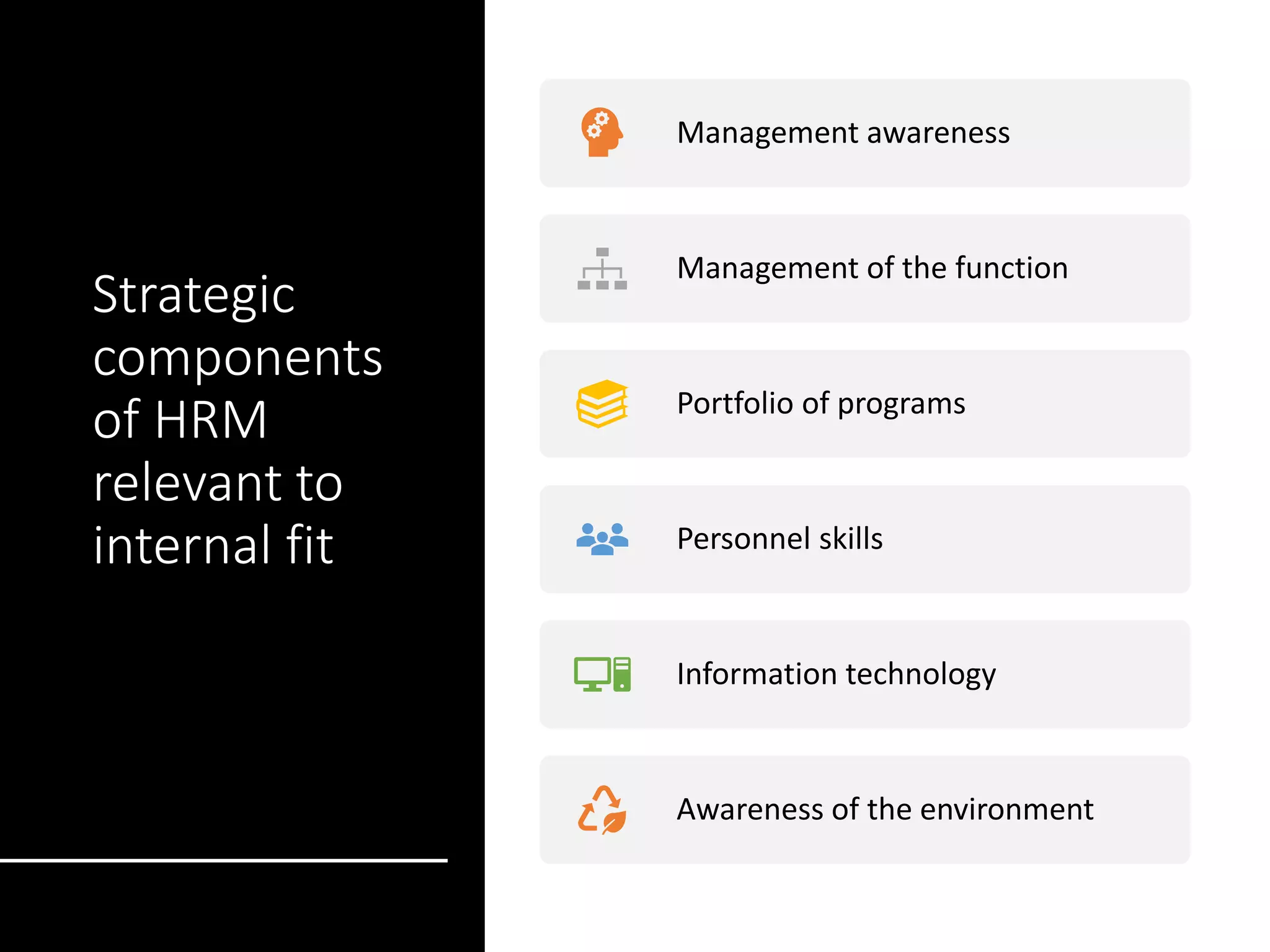 Strategic HRM Alignment Business and HR Excellence | PDF