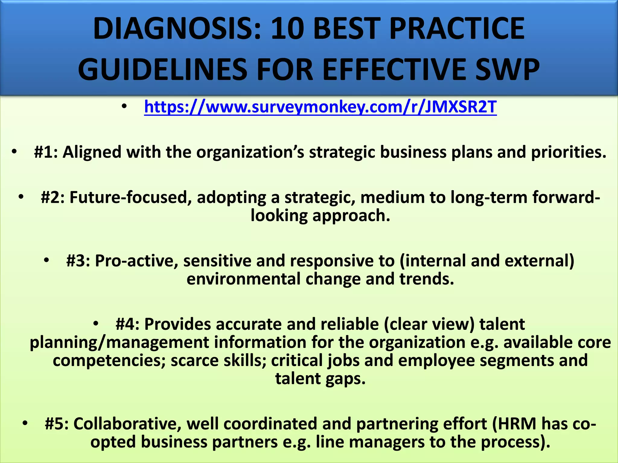 Strategic HR/Workforce Planning_Metrics & Succession Planning | PPTX