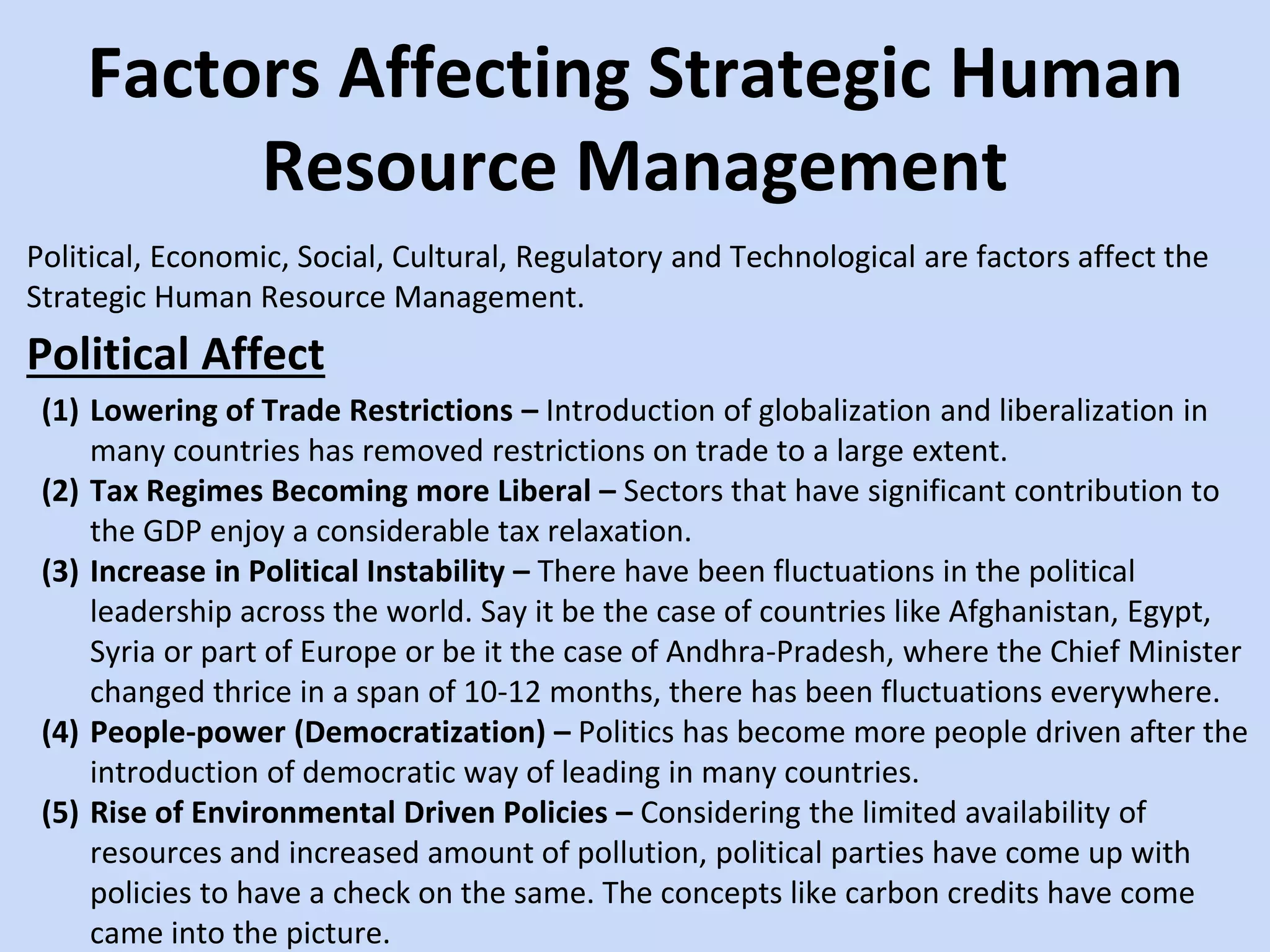 Strategic Human Resource Management | PPTX